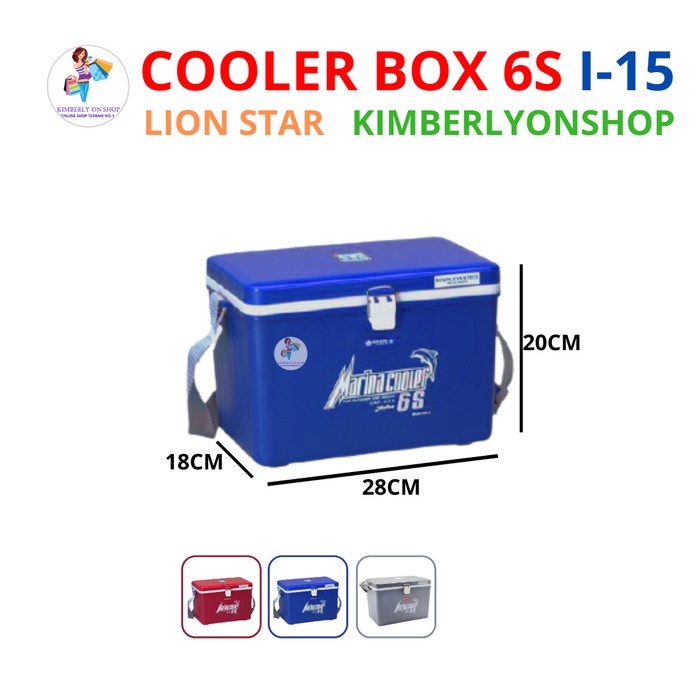 Jual Terlaris ( 5,5 L ) Cooler Box 6S Es Marina Lion Star 5.5 Liter ...