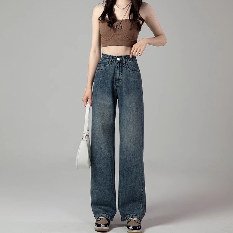 Jual [CODE BARANG 109XSV] Coco Trend Soul Jeans -- Biru Retro Kulot ...