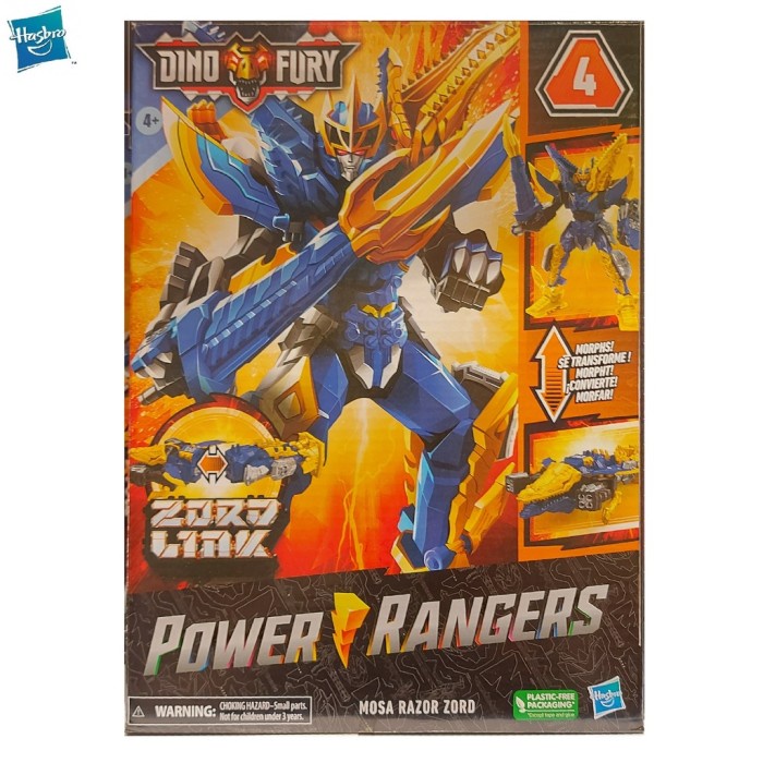 Jual Power Rangers Dino Fury Mosa Razor Zord Link System | Shopee Indonesia