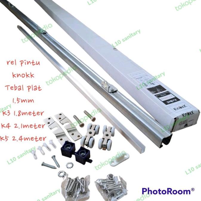 Jual Rel Pintu Sliding Geser Kayu Tebal Bagus *Full 100Kg 1,8M 2,1M 2 ...