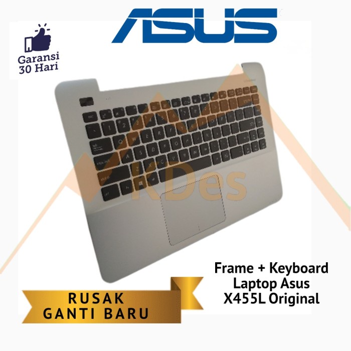 Jual Frame + Keyboard Laptop Asus X455L Original | Shopee Indonesia