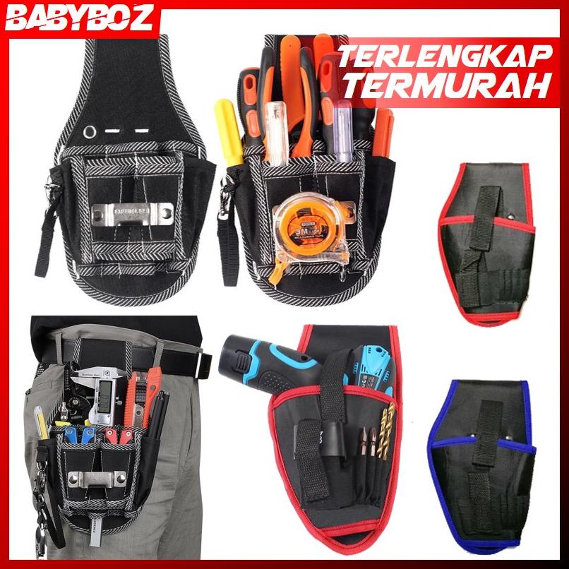Jual Viral Babyboz - Vastar Tas Pinggang Perkakas Mesin Bor Tool Bag ...