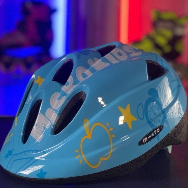 Jual Helm Sepatu Roda Inline Skate Micro Fly Helmet Blue | Shopee Indonesia