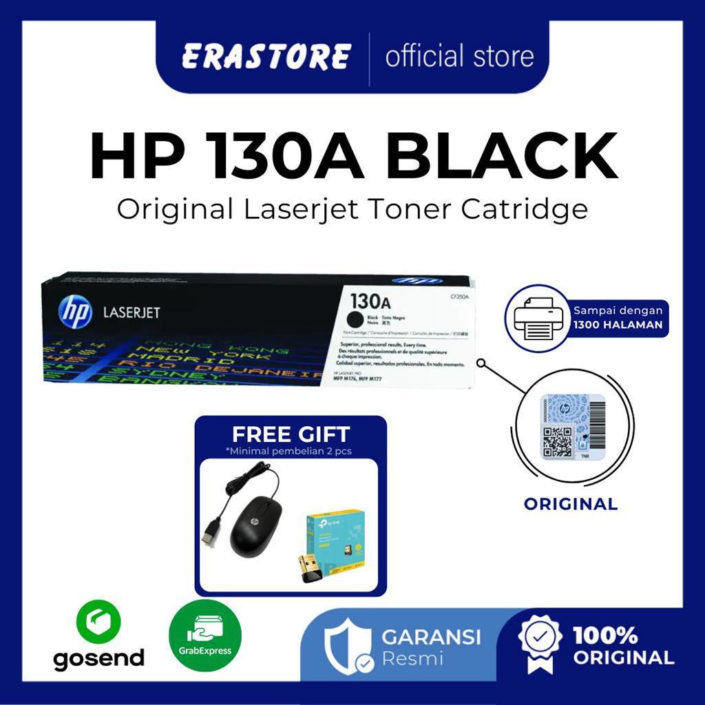 Jual HP 130A Black Original LaserJet Toner Cartridge (CF350A) | Shopee ...