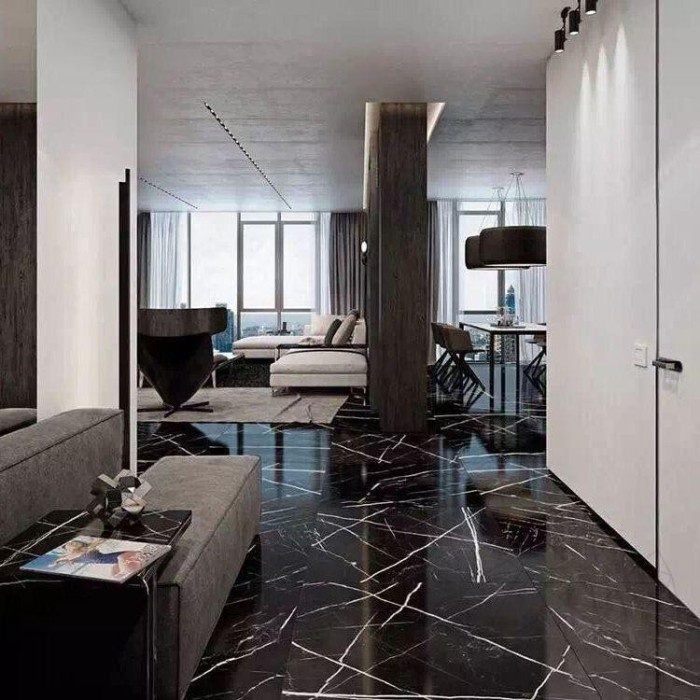 Jual GRANIT 60X60 COVE BLACK ONYX GLAZED POLISHED / GRANITE TILE HITAM ...