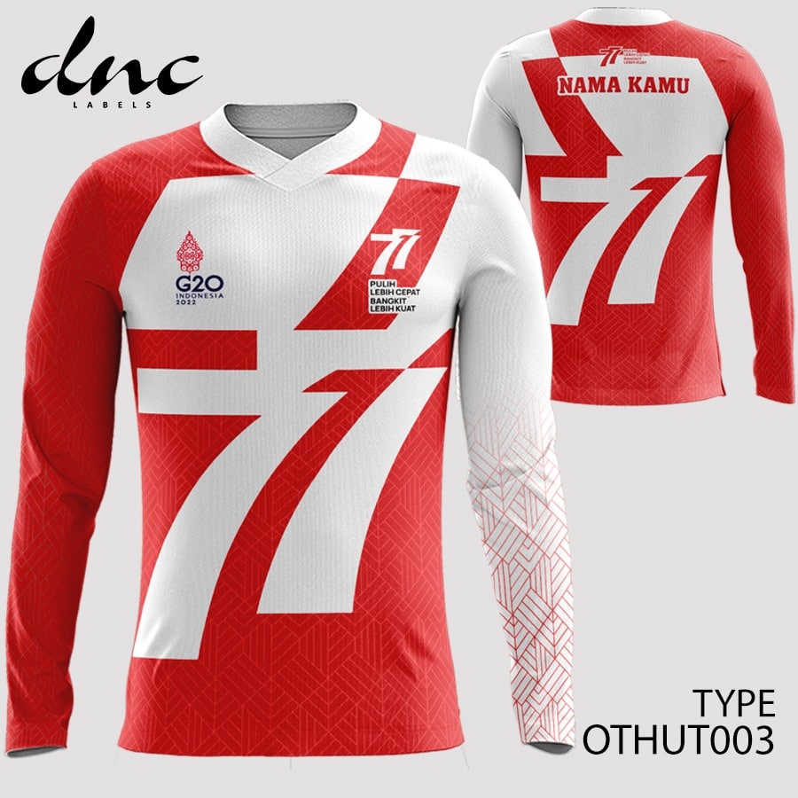 Jual KKO BISA COD --- !!! KAOS ATASAN JERSEY SEPEDA KEMERDEKAAN RI KE 77 HUT INDONESIA MERAH ...