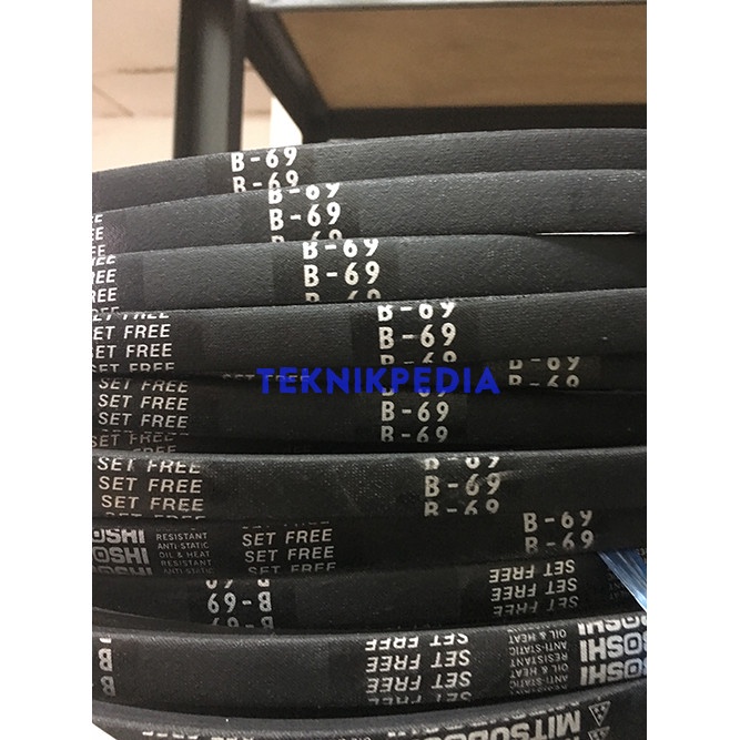 Jual Bestseller V-Belt Mitsuboshi Tipe B61 B62 B63 B64 B65 B66 B67 B68 B69 B70 | Shopee Indonesia