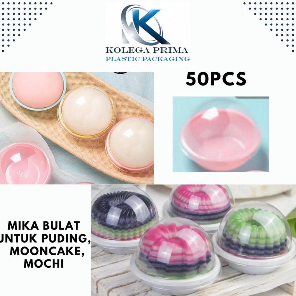 Jual Model Baru.. MIKA MOONCAKE/ MIKA MOCHI/ MIKA CUPCAKE/ MIKA PUDING/ EGG YOLK PUFF BULAT ISI ...
