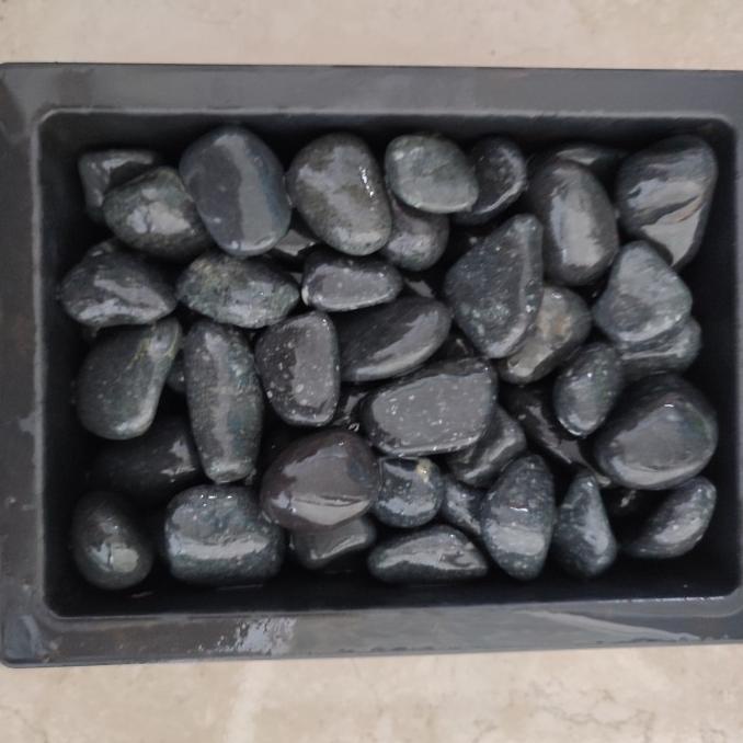 Jual New Batu Hitam Lampung 10 Kg (Batu Alam Koral Sikat Taman Makam ...