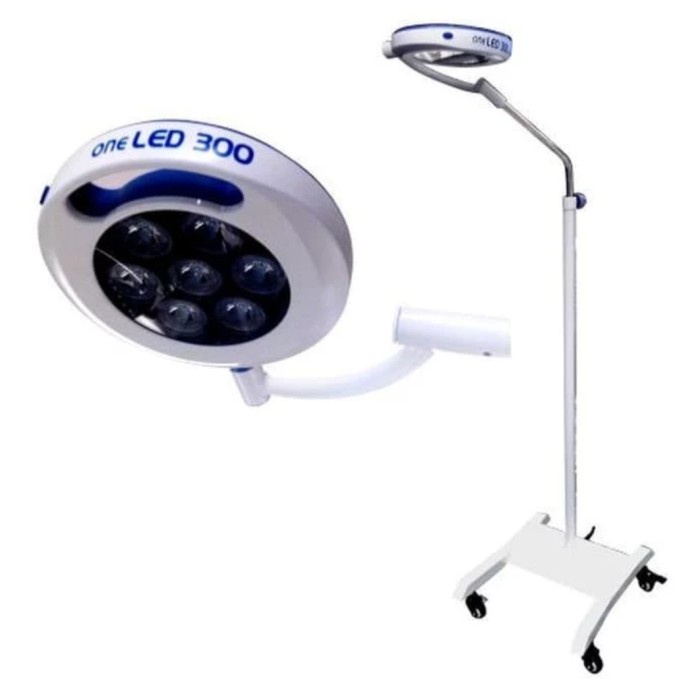Jual LAMPU OPERASI PASIEN OKLED 300 MINOR SURGERY LENGKAP DENGAN RODA ...