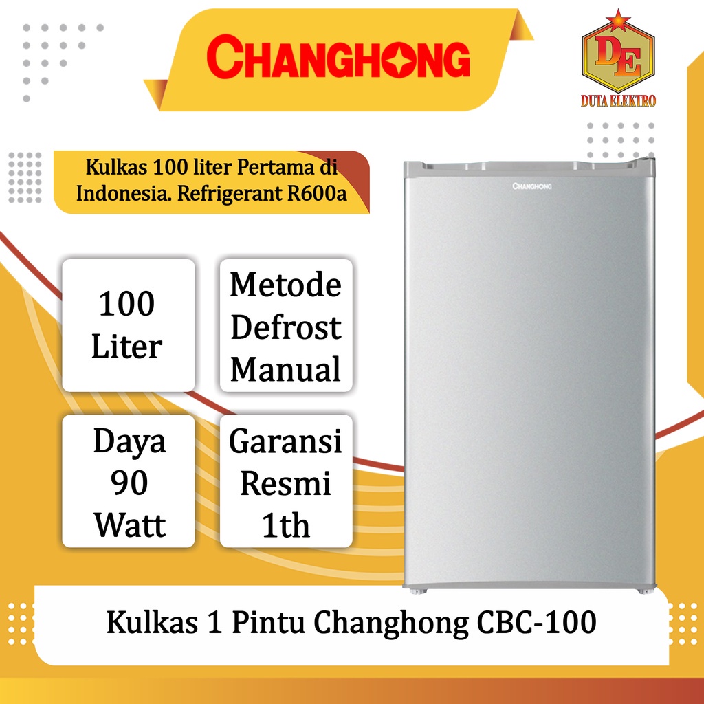Jual Kulkas 1 Pintu Changhong CBC-100 | Shopee Indonesia
