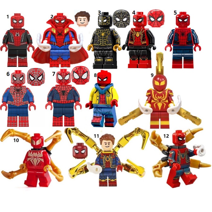 Jual Marvel Spiderman Spider Man Sam Raimi Tobey Maguire Minifigure ...