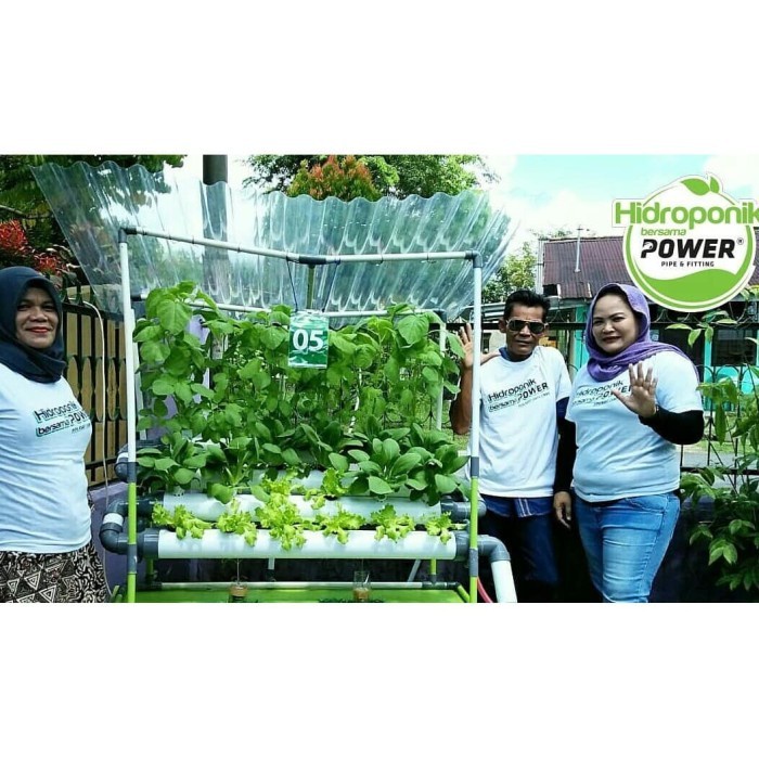 Jual HOT SALE!!! [DIJUAL] HIDROPONIK SET PIPA POWER PAKET PERALATAN ...
