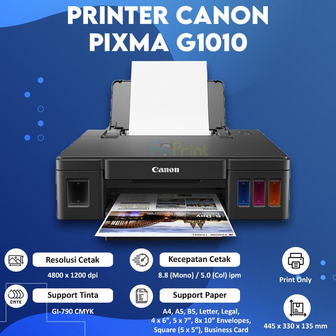 Jual !!!!!!] Printer Canon Pixma G1010 Ink Tank System G-1010 Print ...