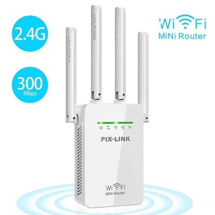 Jual PIX-LINK 300M Wireless Wifi Range Extender Penguat Sinyal AP LV-WR09 | Shopee Indonesia