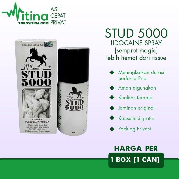 Jual POWER SPRAY STUD 5000 STUD5000 20GRAM DELAY TAHAN LAMA SPRAY ...