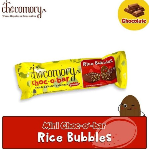 Jual Spesial Edition Chocomory Mini Choco Bar Rice Bubble 35g | Shopee ...