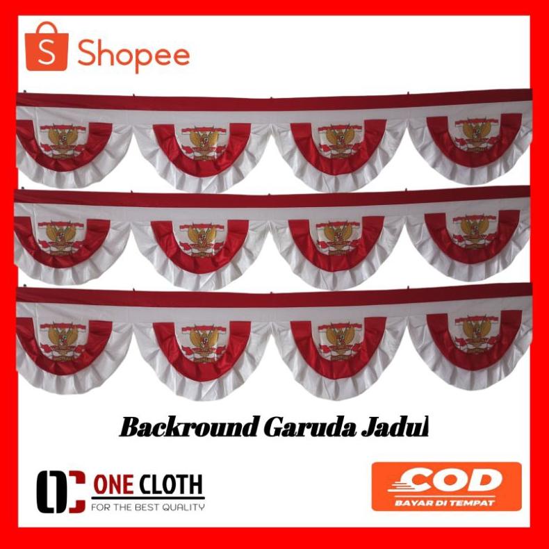 Jual Backround Panjang Garuda Untuk Kantor Rumah Bangunan Panggung Dan ...