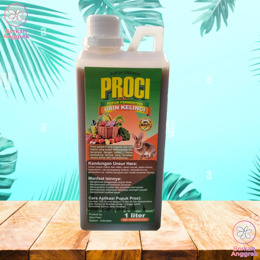 Jual Proci 1 Liter Pupuk Fermentasi Urine Kelinci | Shopee Indonesia