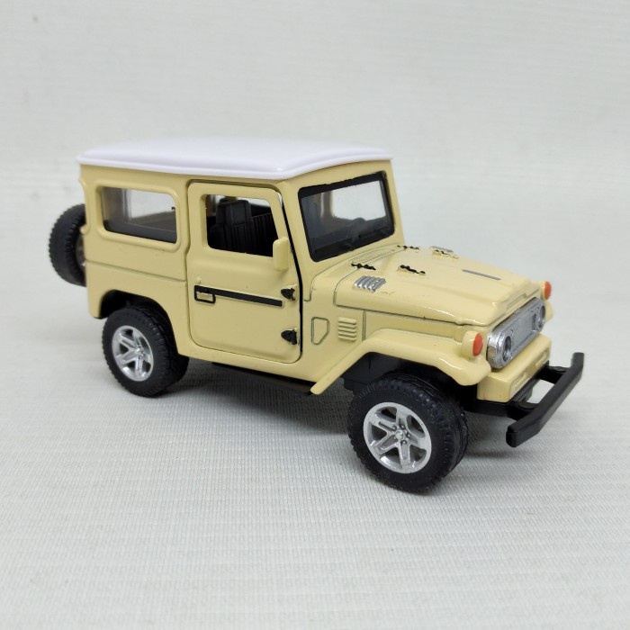Jual Diecast Mobil Jeep Toyota Land Cruiser FJ40 HardTop 1:36 | Shopee ...