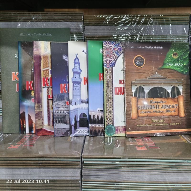 Jual BUKU KHUTBAH KH. UZAIRON 8 BUKU | PAKET LENGKAP | Shopee Indonesia