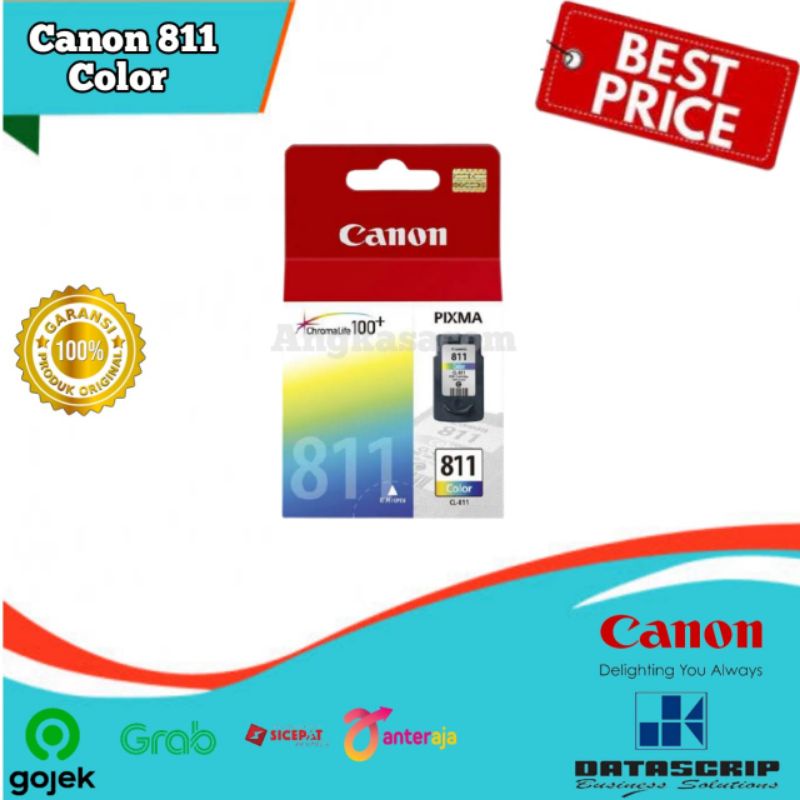 Jual Tinta Canon CL-811 CL 811 Color Original Ink Cartridge | Shopee Indonesia