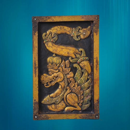 Jual Pandil Relief Relif 2D Bingkai Kayu Bali | Dekorasi Dinding Rumah ...