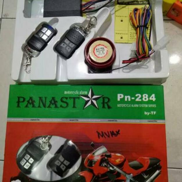 Jual Populer Alaram Motor Panastar Alarm Tss 100%Original Universal ...