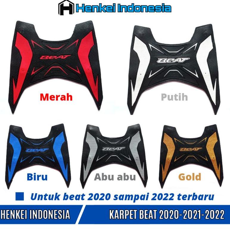 Jual Monster Keset Motor Beat Karpet Beat Esp Deluxe - Beat Street 2020 2021 2022 Pijakan Alas ...