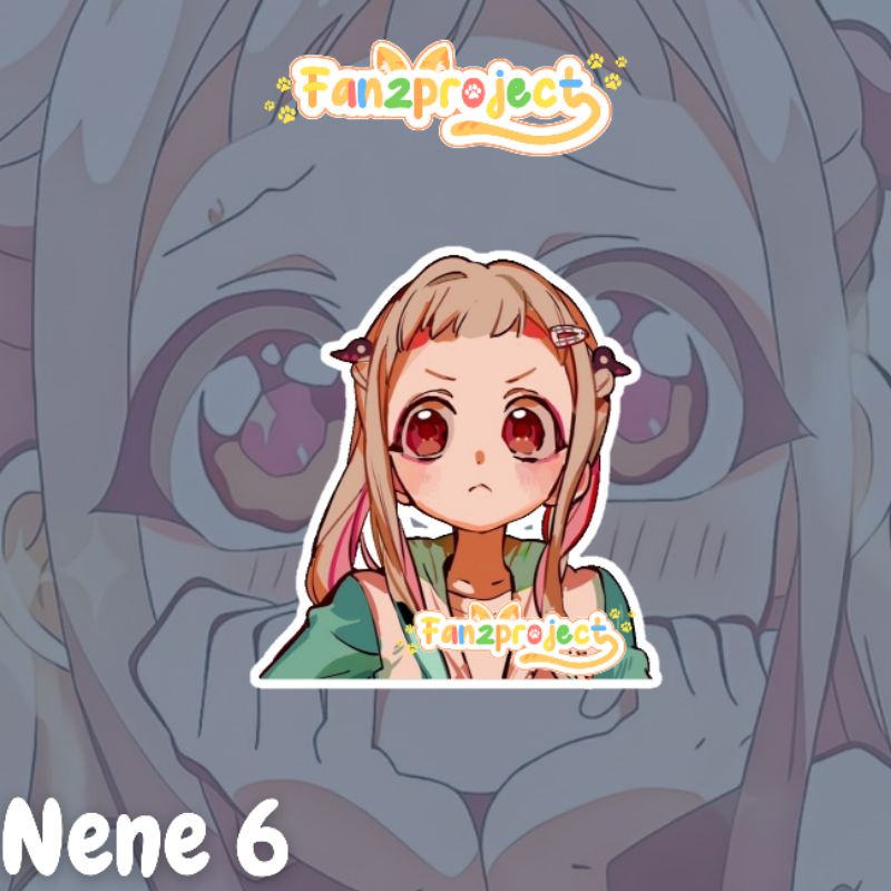 Jual STICKER ANIME NENE YASHIRO JIBAKU SHOUNEN HANAKO-KUN (WATERPROOF ...