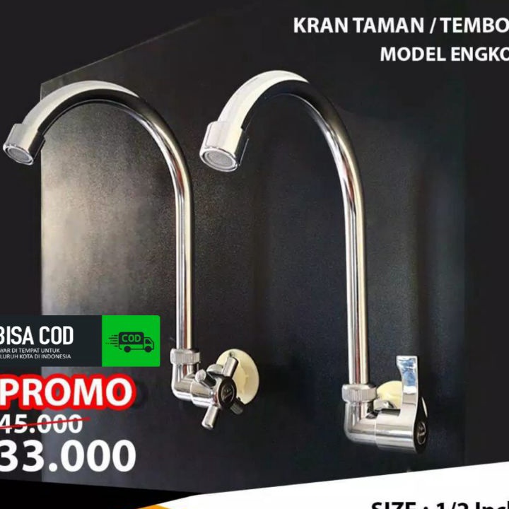Jual kran cuci piring Kran Angsa Cuci Piring 1/2 inch Kran Wastafel ...