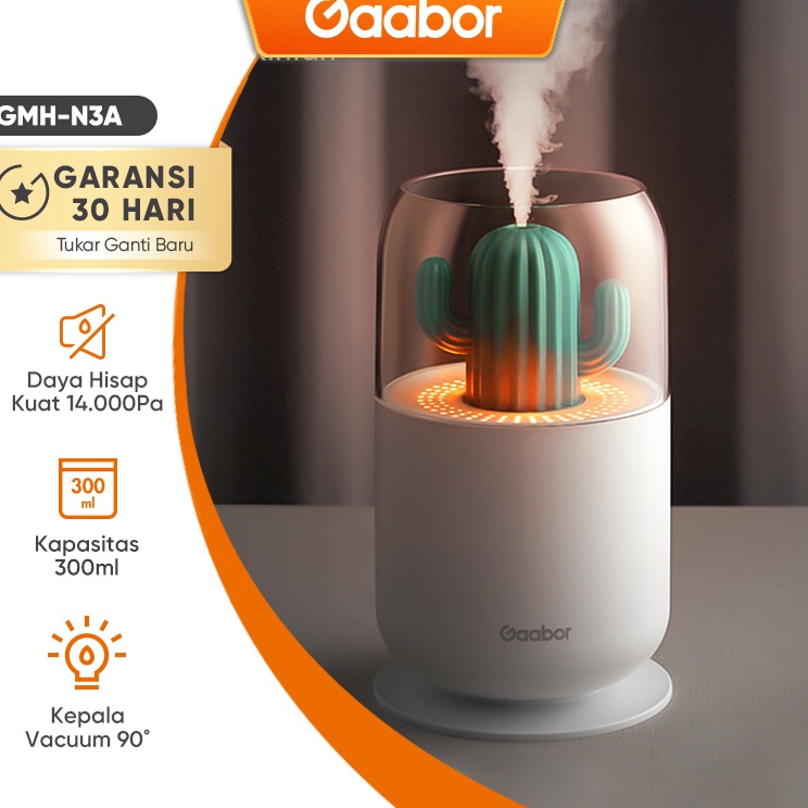 Jual 63NAZ-I Gaabor Humidifier Diffuser Air Purifier Silenced Pelembab ...