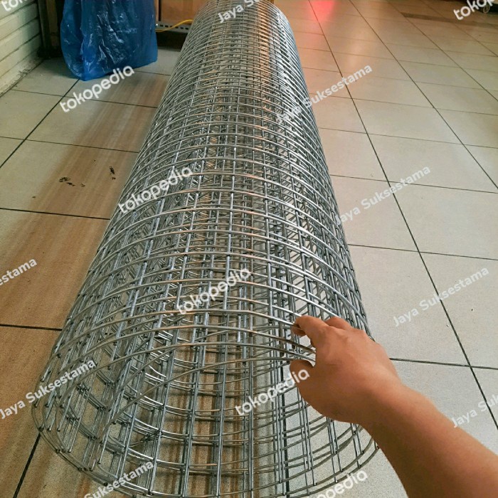 Jual Latins Wiremesh Galvanis 5Cm X 5Cm - Kawat Loket - Kawat Ayam ...