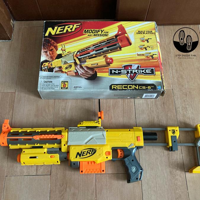 Jual NERF Recon CS-6 N-STRIKE Set | Shopee Indonesia