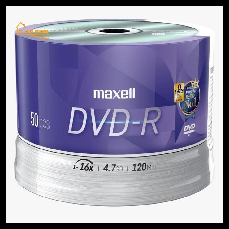 Jual DVD-R Maxell 16x 4.7GB DVDR isi 50 pcs wily_helmina | Shopee Indonesia