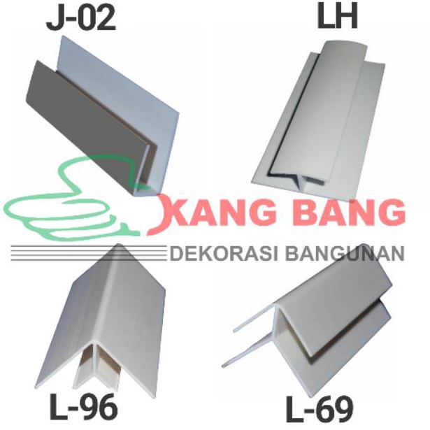 Jual ぉ LIST PLAFON PVC | LIS PLAVON PVC KANGBANG SAMBUNGAN SIKU L PENUTUPAN ₩ | Shopee Indonesia