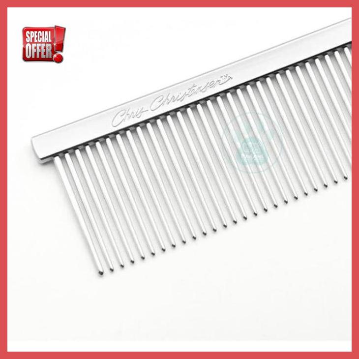 Jual Chris Christensen 000 Fine/Coarse Buttercomb - Sisir Anjing ...