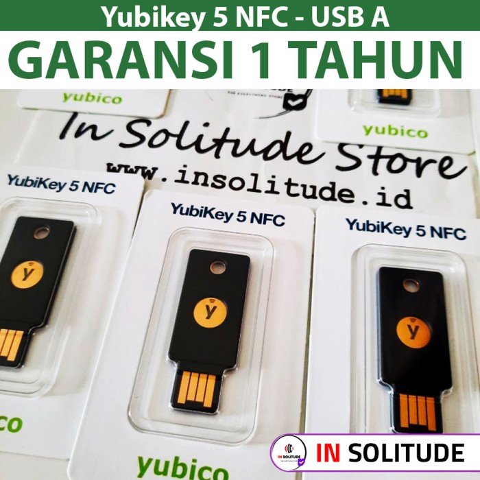 Jual Yubikey Yubico 5 5C NFC Security Key USB & Two Factor Authentication | Shopee Indonesia