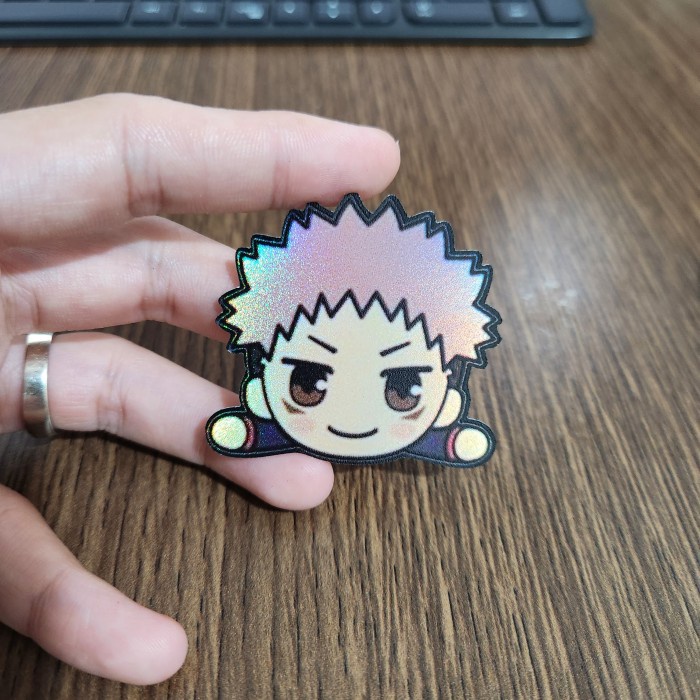 Jual Sticker Hologram Anime - PSH1854 - Jujutsu Kaisen - Yuji Itadori ...