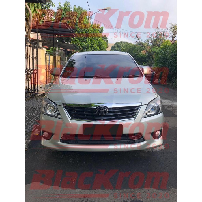 Jual Logo Emblem Black Chrome Depan Toyota Grand Innova 2012 - 2015 ...