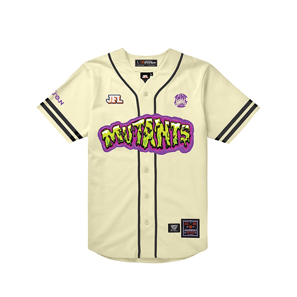 Jual TMNT Mutant Team Baseball Jersey Bone Jackersfield Edition ...