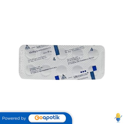 Jual MEDIXON 4 MG STRIP 10 TABLET | Shopee Indonesia
