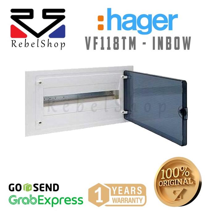 Jual Hager Kotak Box MCB Inbow Tanam VF118TM Transparant 18 Modul / Group | Shopee Indonesia