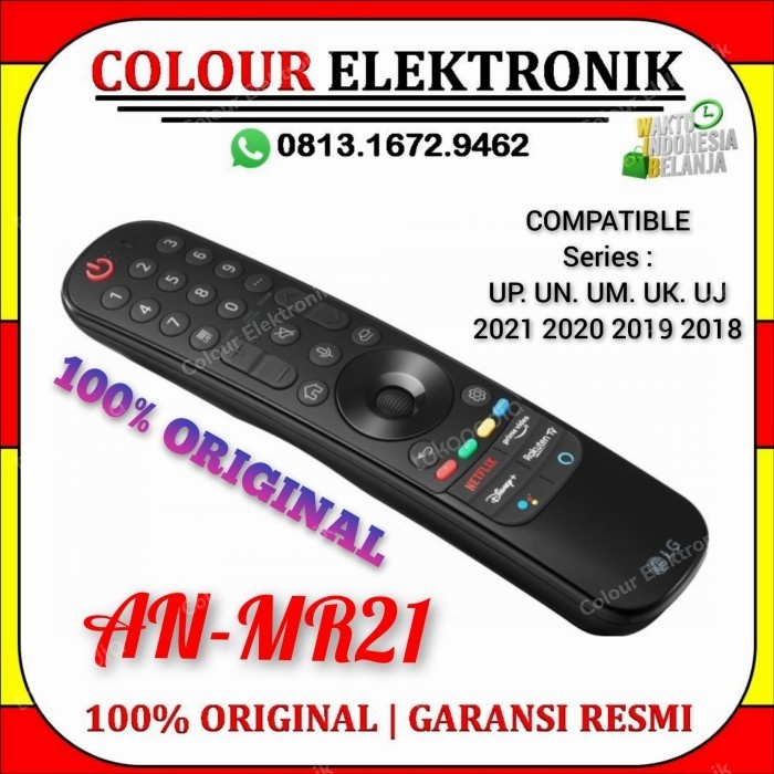 Jual Magic Remote Lg Anmr21Ga An-Mr21Ga Anmr21 100% Original | Shopee ...