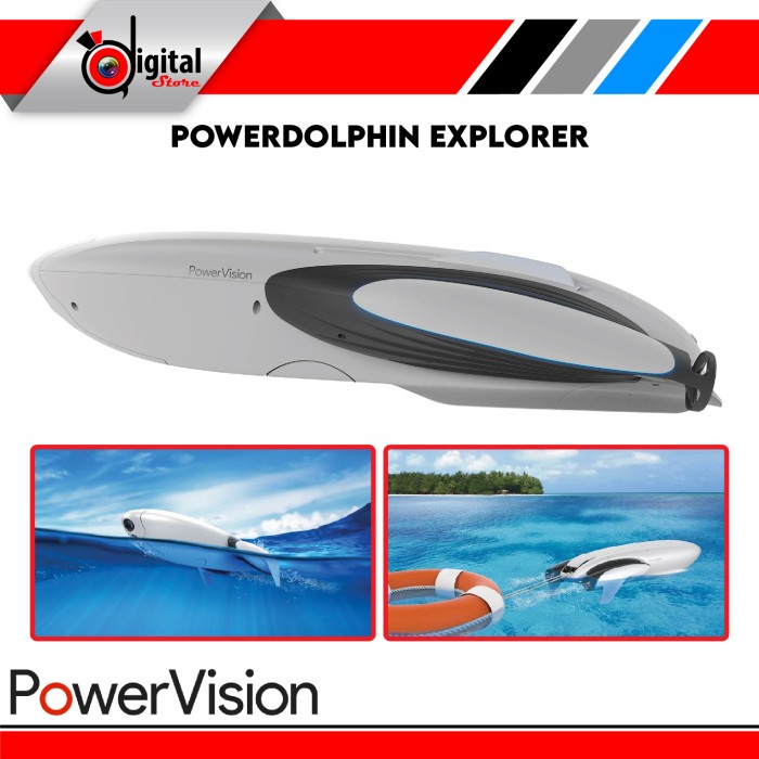 Jual POWER VISION POWERDOLPHIN EXPLORER UNDERWATER DRONE 4K POWER ...
