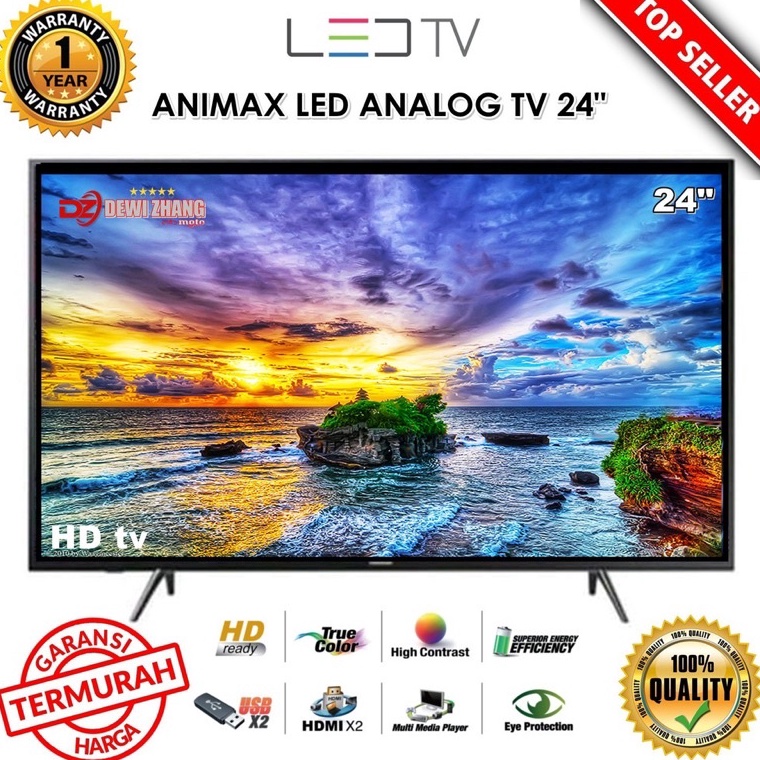 Jual HARGA BERSAHABAT TV LED 24 INCH ANIMAX WEYON DIGITAL TV LED ANALOG ...