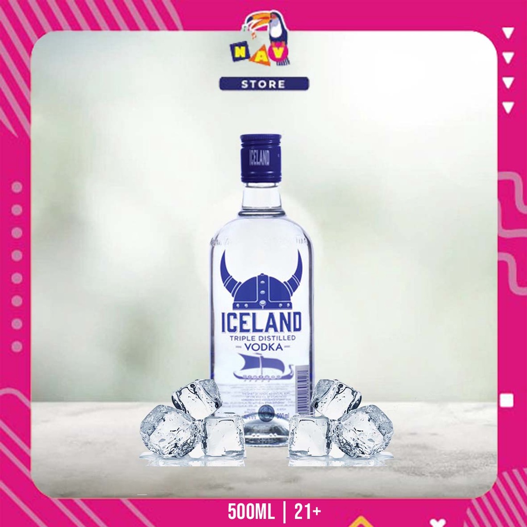 Jual Iceland Vodka 500ml - ORIGINAL | Shopee Indonesia