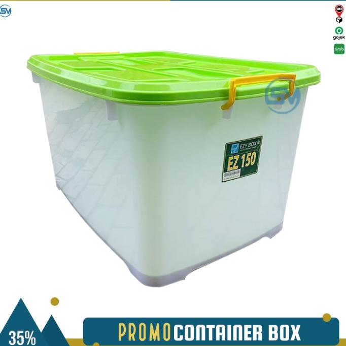 Jual EZY CONTAINER BOX CB 150 LITER KOTAK PENYIMPANAN PLASTIK | Shopee ...