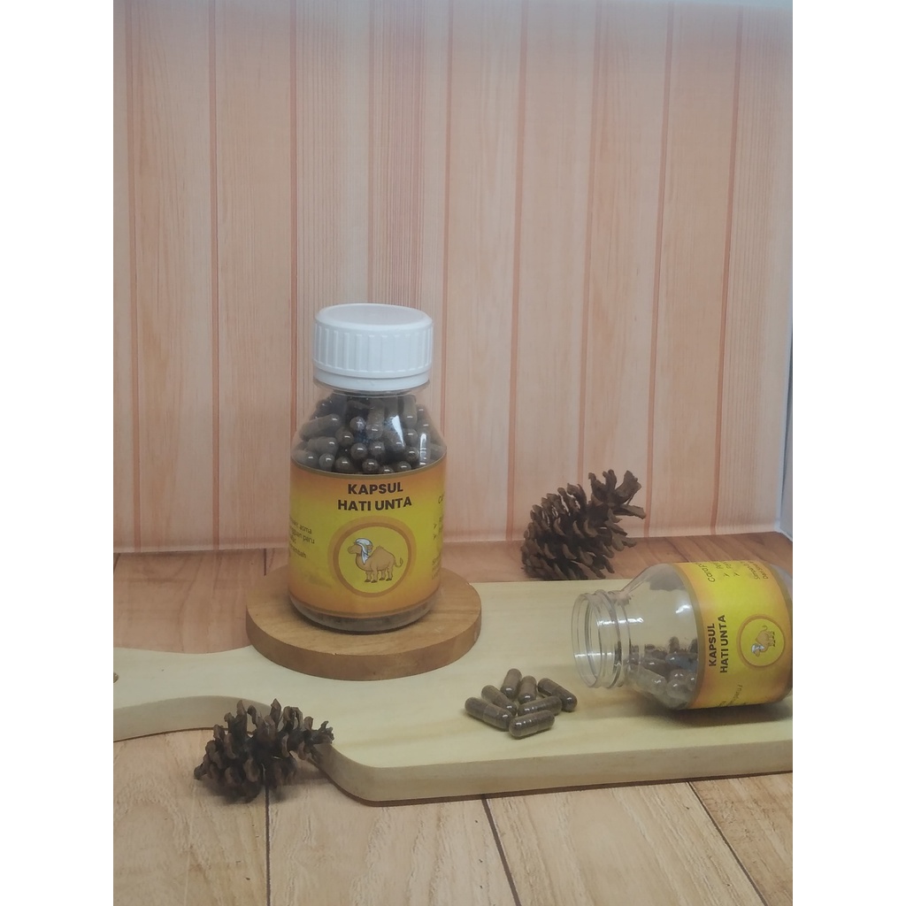 Jual Kapsul Hati Unta Madinah Asli Obat Asma Sesak Nafas Gangguan Paru ...