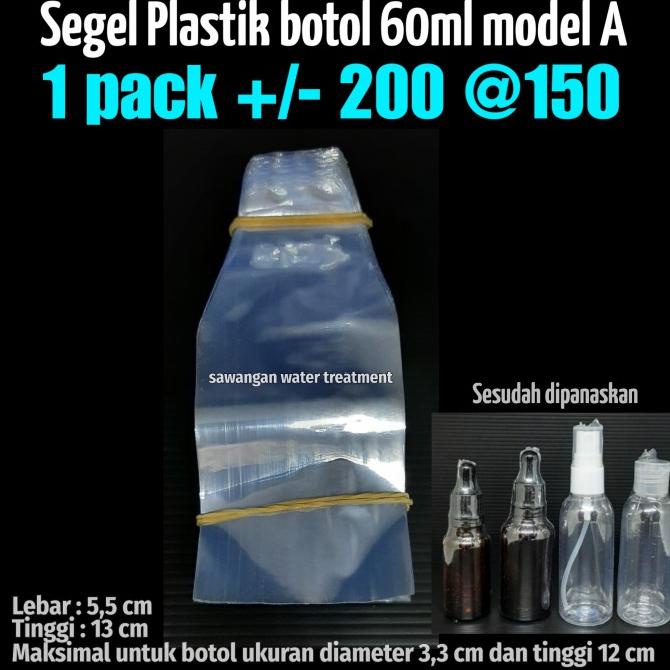 Jual 8.8 Segel Plastik Botol 60 Ml Model A / Segel Plastik Model A ...